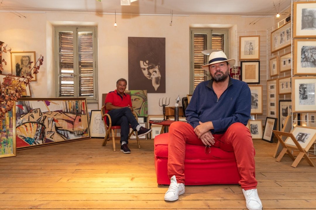 A Ardon, Jérôme Rudin expose 30 ans de création entre la jet-set | Rhône FM