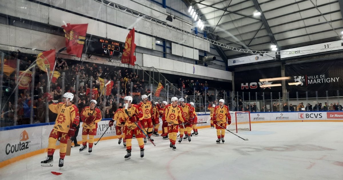 Pour la deuxième fois en trois jours, le HC Sierre fait plier | Rhône FM